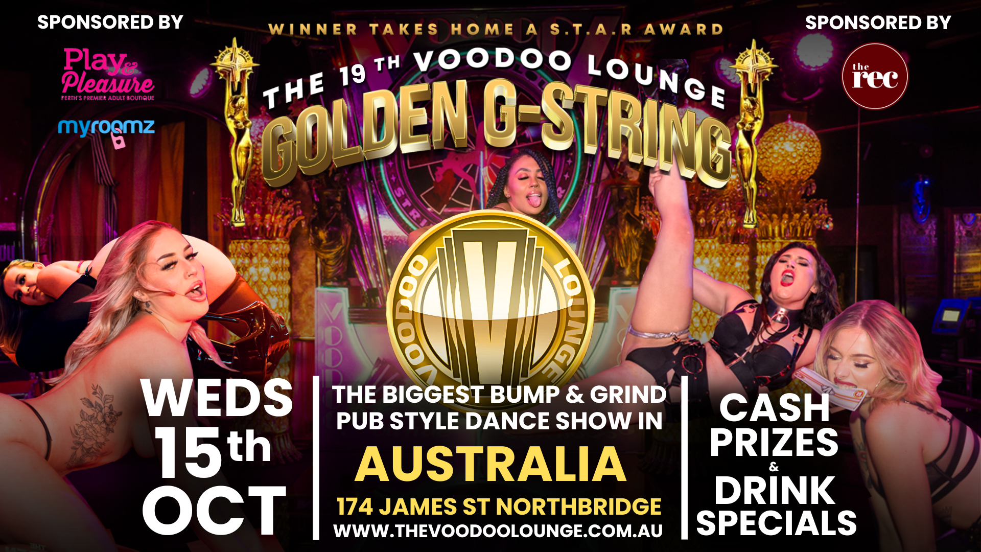 The Voodoo Lounge - Perth's Premier Strip Club & Adult Cabaret Lounge